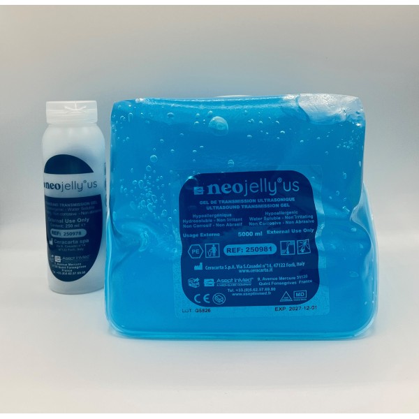 Gel écho 5000 ml bleu Asept Inmed - ATPM Services